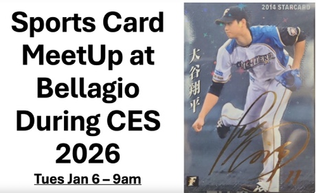 Events Calendar - Sports Card MeetUp During CES 2026 at Bellagio - Las ...