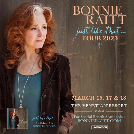 Events Calendar - Bonnie Raitt - Las Vegas Weekly