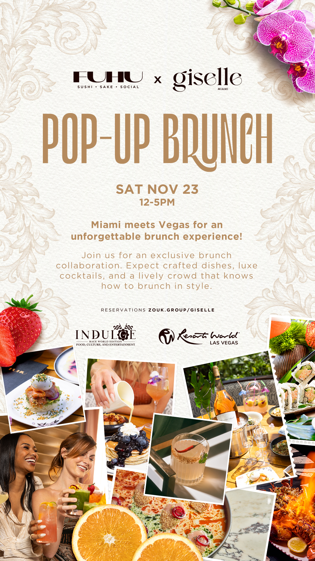 Events Calendar - Giselle Pop Up Brunch at FUHU - Las Vegas Weekly