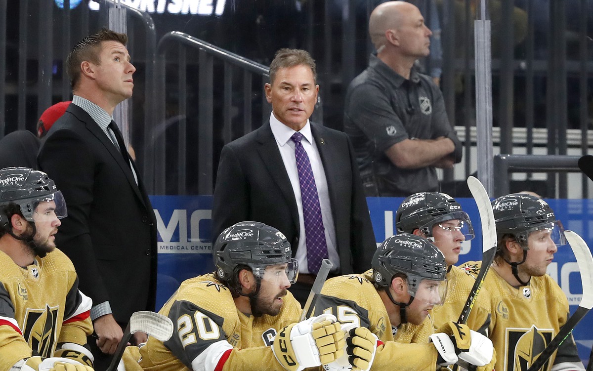 Golden Knights coach Bruce Cassidy has taken a long hockey journey to ...