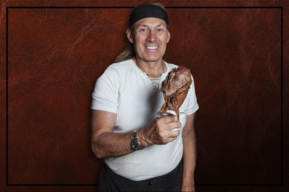 Renaissance fest vendor Sir Rodney dishes about his famous turkey legs ...