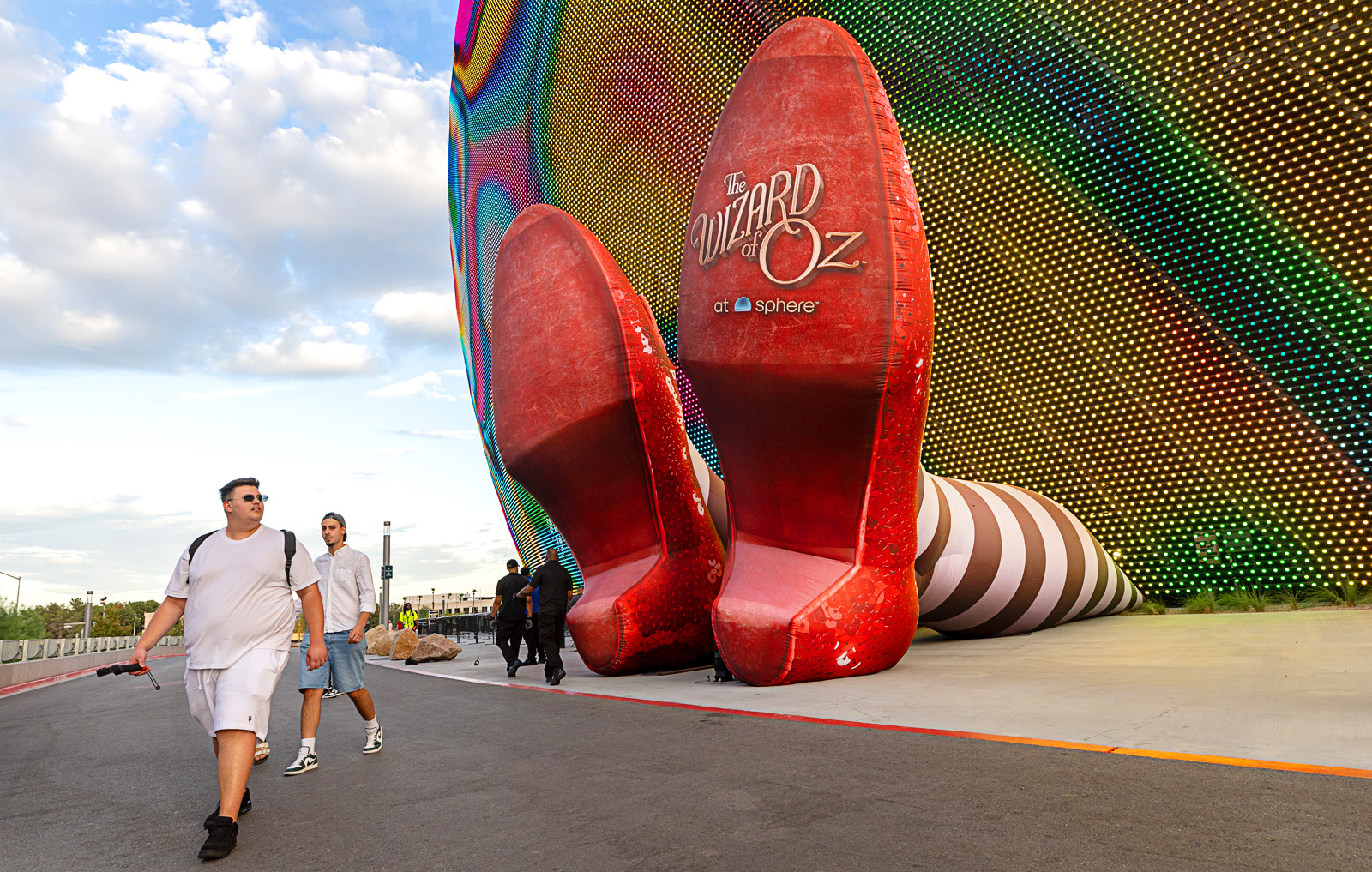 Slippers And Feet: Wizard of Oz at Sphere - Las Vegas Weekly