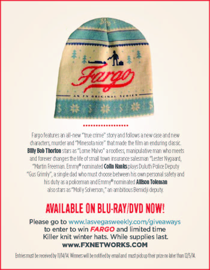 Win Fargo on Blu-Ray DVD! - Las Vegas Weekly